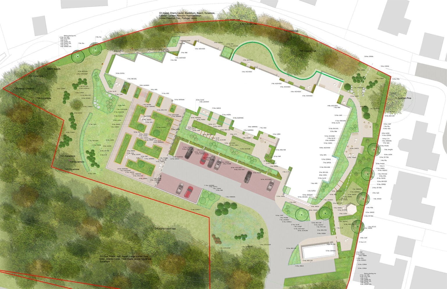 Melrose Hall, St Mellons, Cardiff - Tir Collective